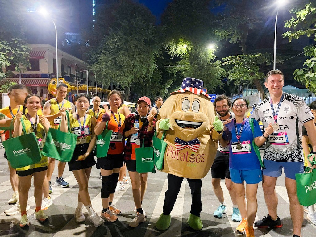 Khoai tây Mỹ: Người bạn đồng hành tuyệt vời cùng các runner tại Saigon Marathon 2025